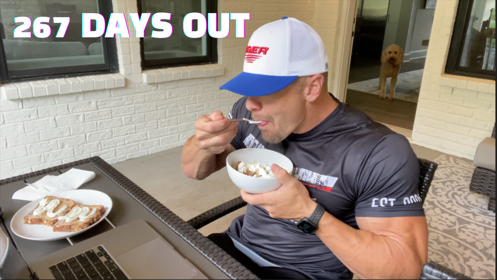 67 Days Out - INTENSE CHEST TRAINING | Full Day of Eating (5.5K+ Calor ...