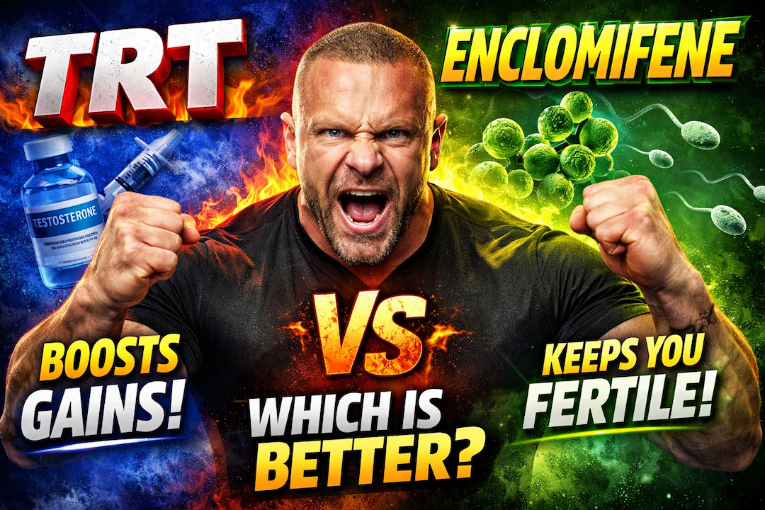 Enclomifene vs TRT — Tiger Fitness