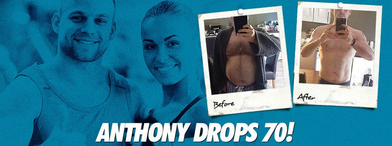 Transformation: Anthony Manton Drops a Whopping 70 Pounds! — Tiger Fitness