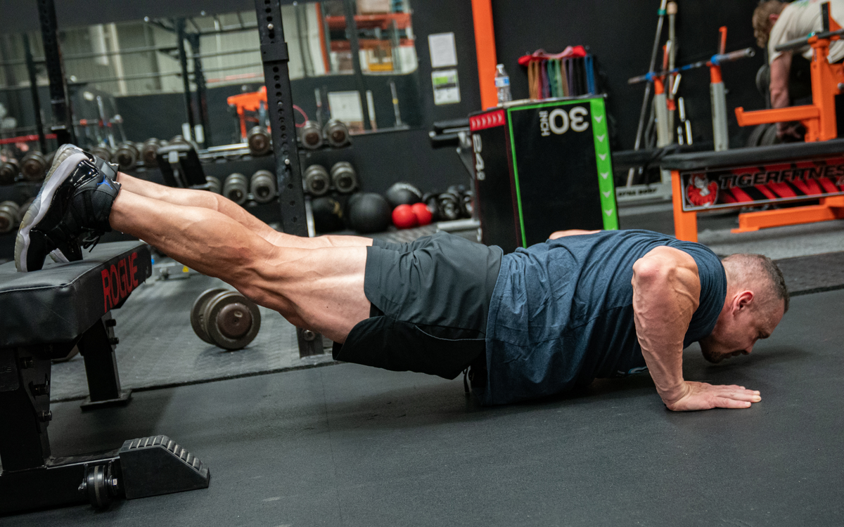 Decline Push-ups Exercise Instructions and Tips - Bodyweight — Tiger ...