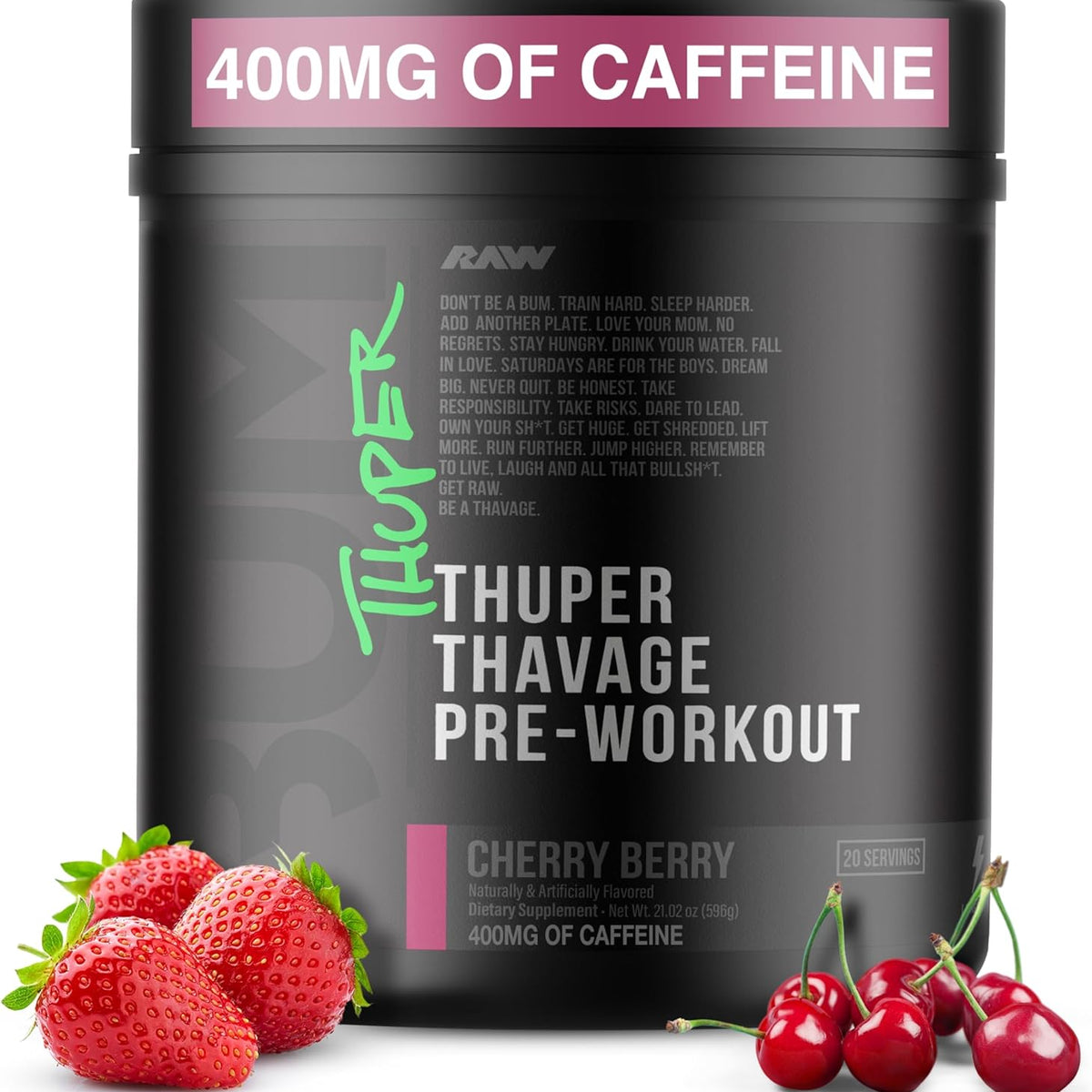 Cbum Thuper Thavage | Pre-Workout Formula — Tiger Fitness