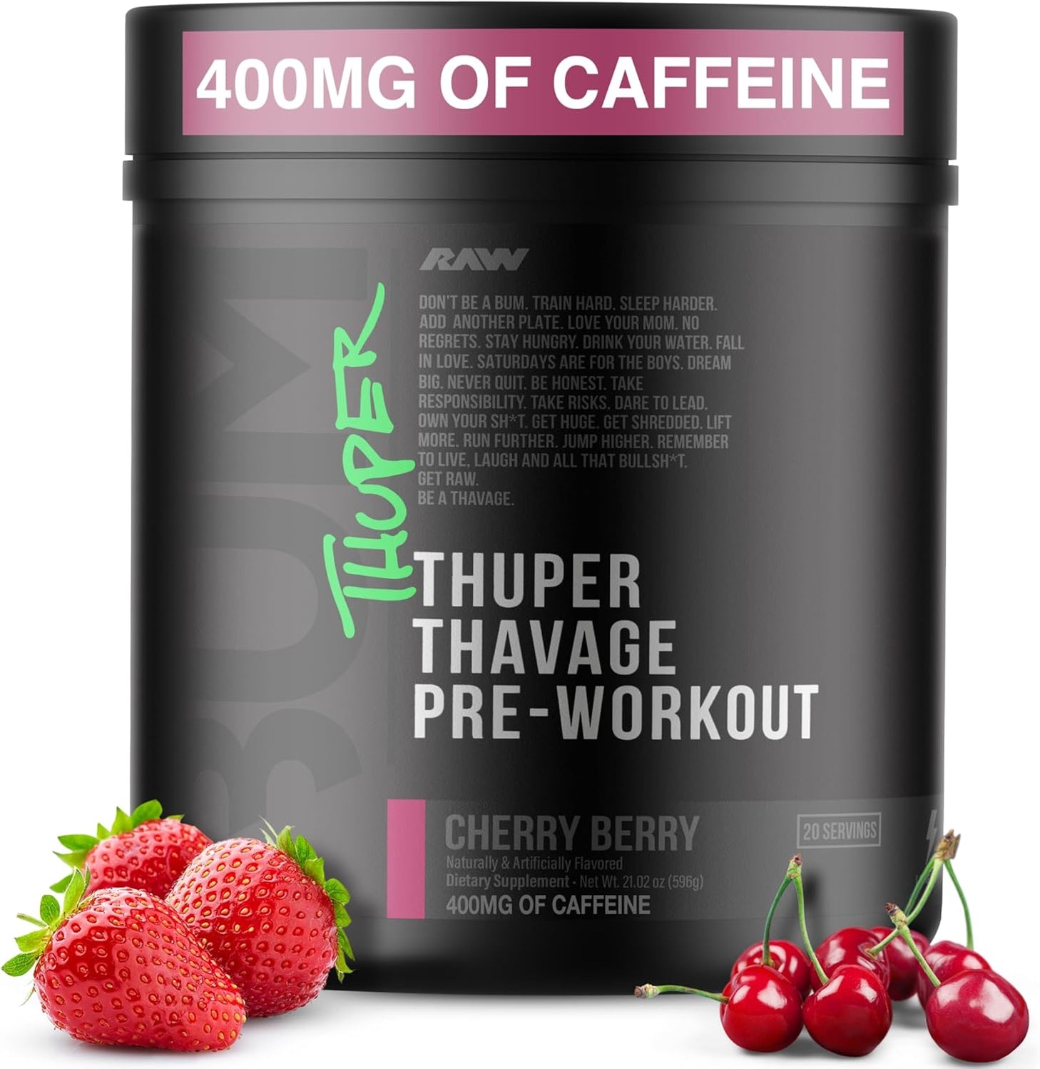 Cbum Thuper Thavage | Pre-Workout Formula — Tiger Fitness