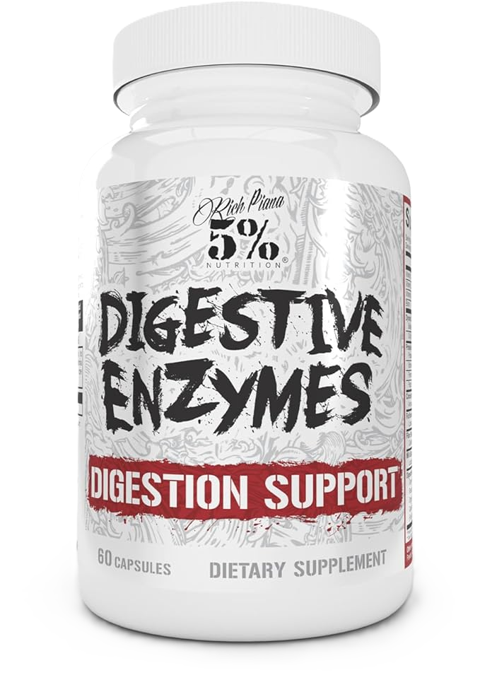 Shop 5% Nutrition Digest Enzymes for Better Digestive Health — Tiger ...