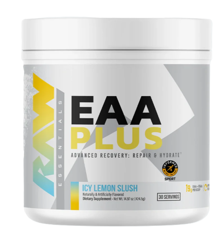 EAA PLUS by Raw Nutrition | Complete Amino Acids & Hydration Formula ...