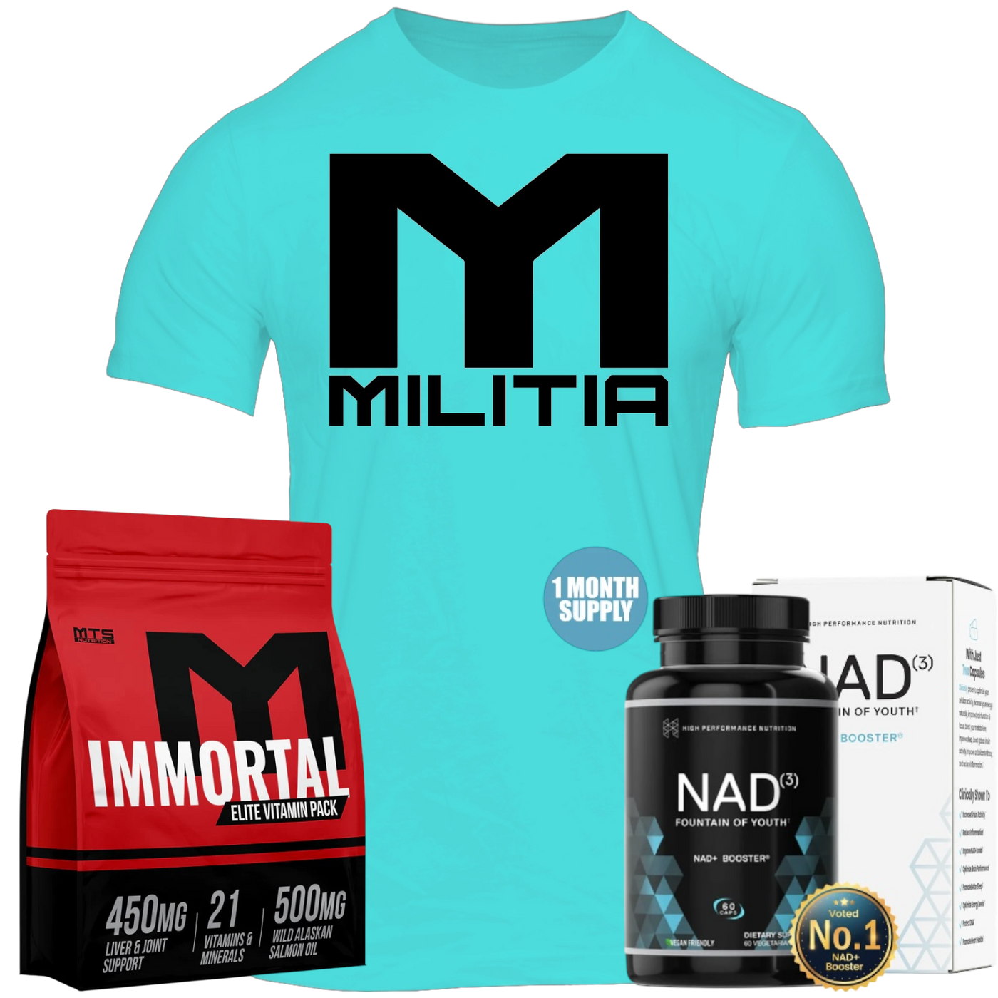 MTS Immortal + NAD3 Anti-Aging Stack — Tiger Fitness