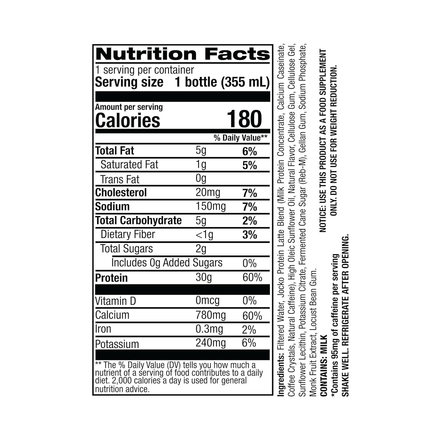 Jocko Molk RTD Protein Shake | On-the-Go Nutrition — Tiger Fitness