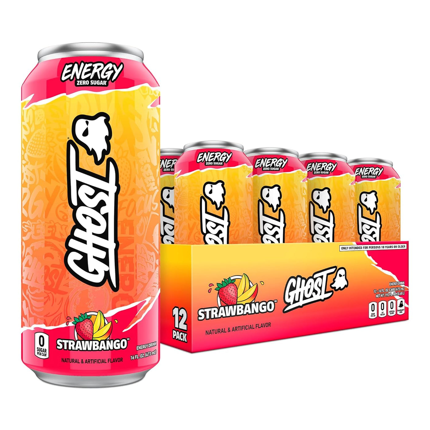 GHOST Energy Drink | Zero Sugar, Legendary Focus | TigerFitness.com ...