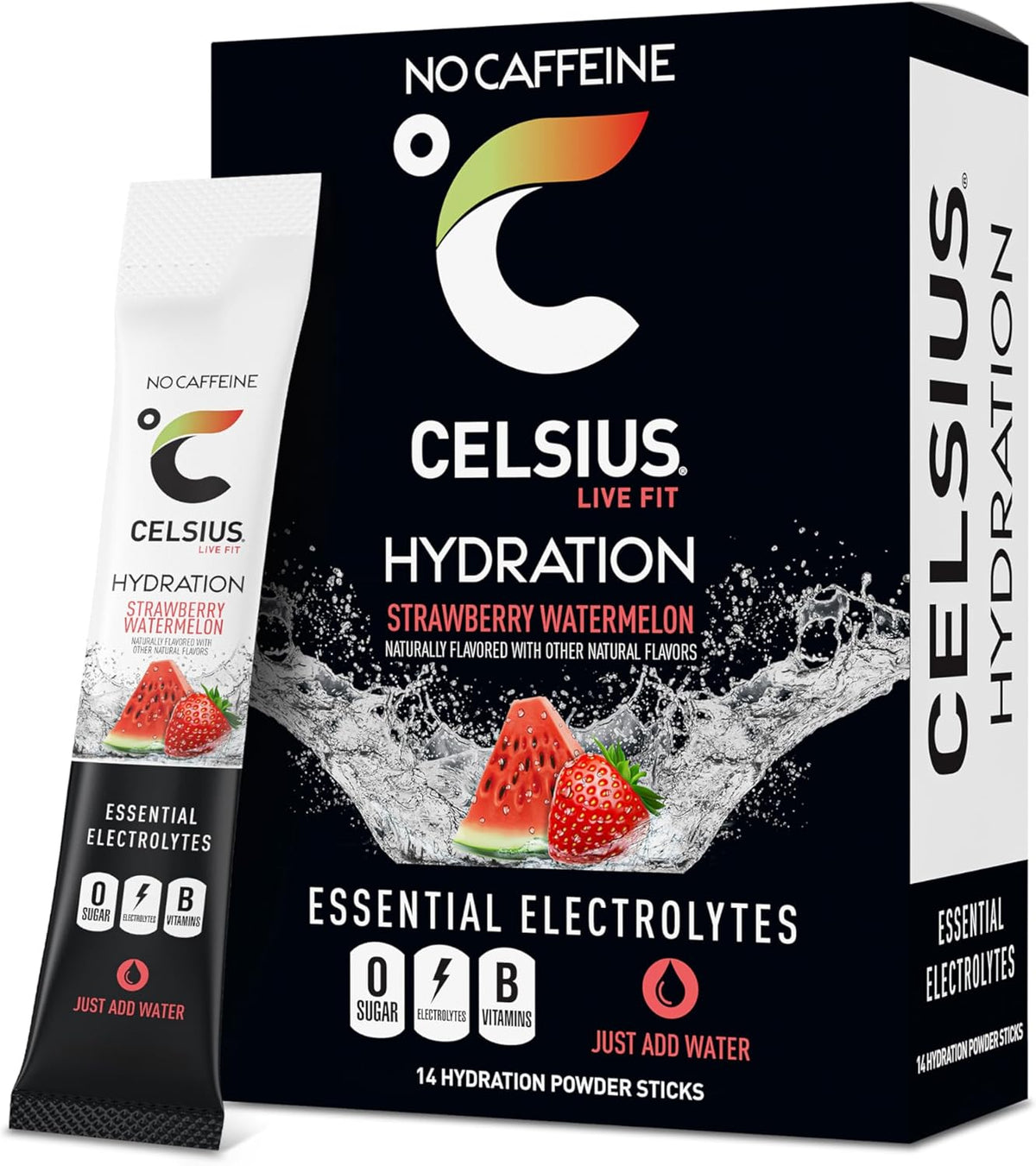 Celsius Hydration Sticks | Electrolytes & Zero Sugar — Tiger Fitness