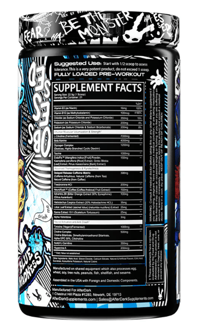 Experience Extreme Energy and Focus with AfterDark VOID Pre-Workout — Tiger Fitness