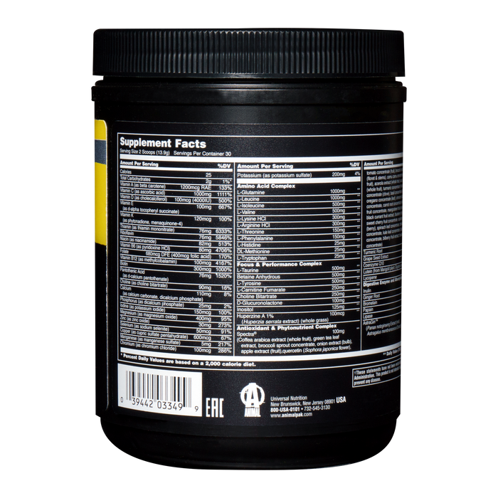 Universal Nutrition Animal Pak | The New Original — Tiger Fitness