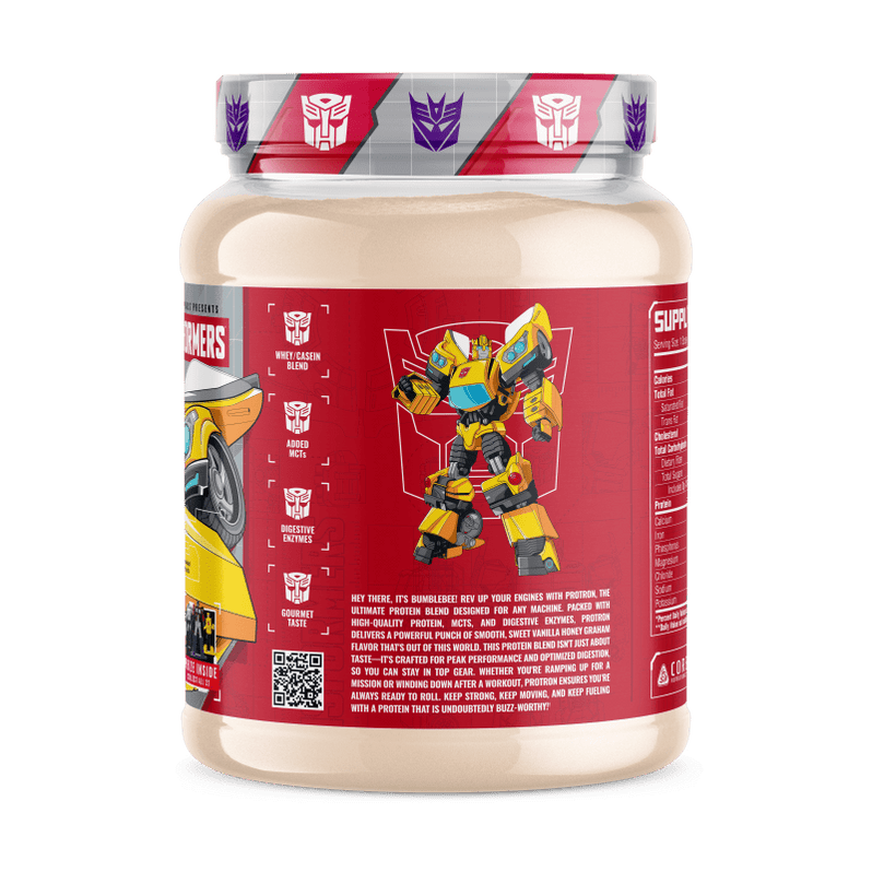 Protron Transformers Protein Powder | Core x Hasbro | TigerFitness ...