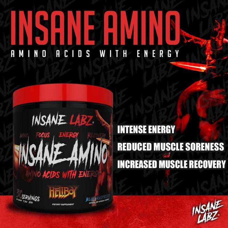 Insane Labz Amino Hellboy | Recovery & Hydration | TigerFitness.com ...