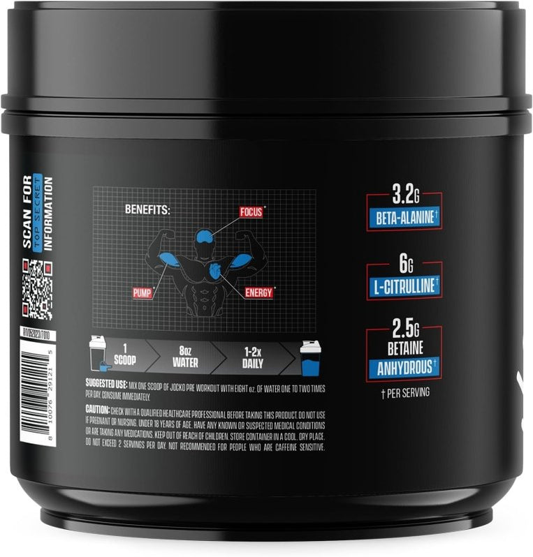 Jocko Fuel Pre-Workout | Strength, Focus & Energy | TigerFitness.com ...