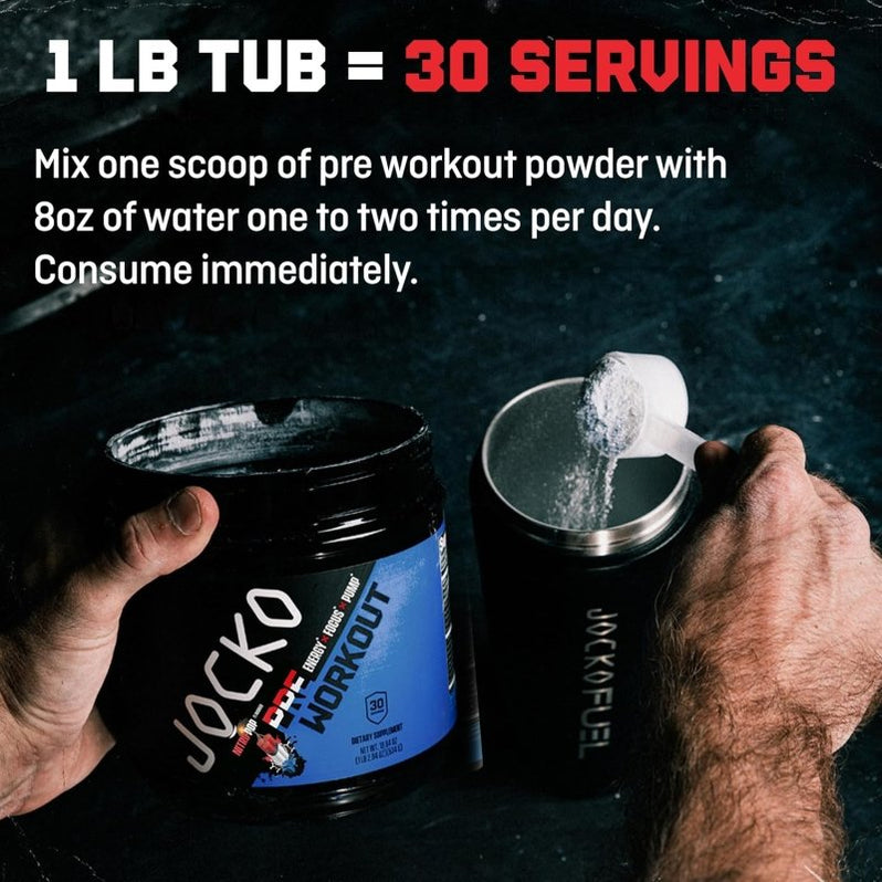 Jocko Fuel Pre-Workout | Strength, Focus & Energy | TigerFitness.com ...