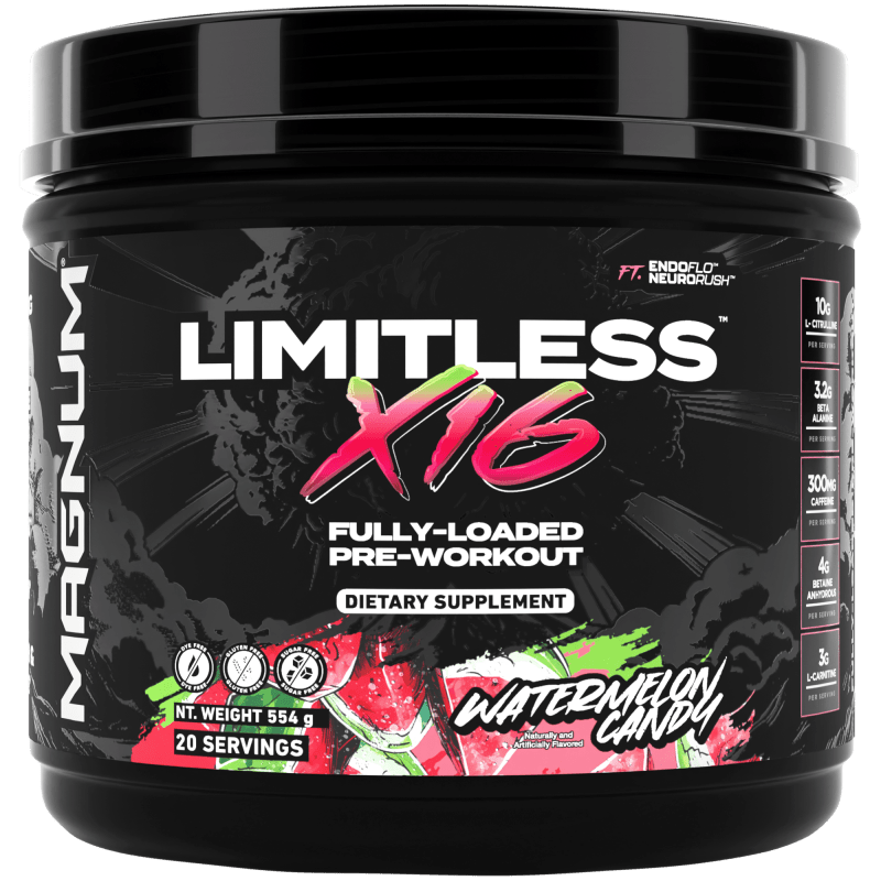 Crush Every Workout with Magnum Limitless X16 | High-Stim Pre-Workout ...