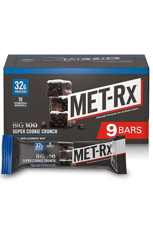 MET-Rx Big 100 Colossal Bar | High Protein Meal Bar | TigerFitness.com ...