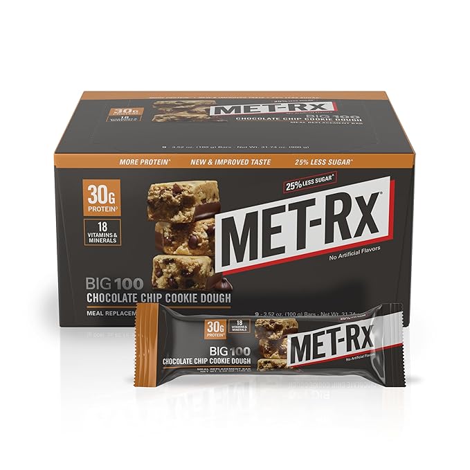 MET-Rx Big 100 Colossal Bar | High Protein Meal Bar | TigerFitness.com ...