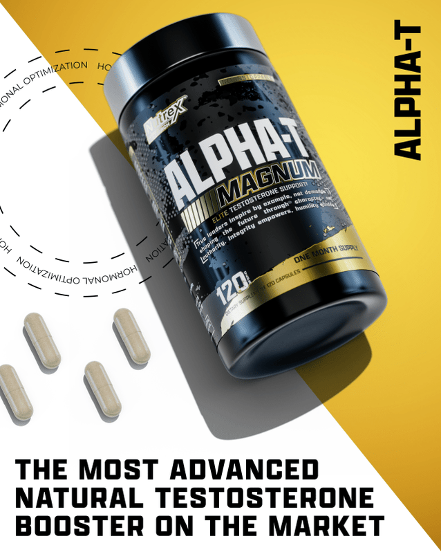 Nutrex Research Alpha-T Magnum | Natural Testosterone Booster — Tiger ...