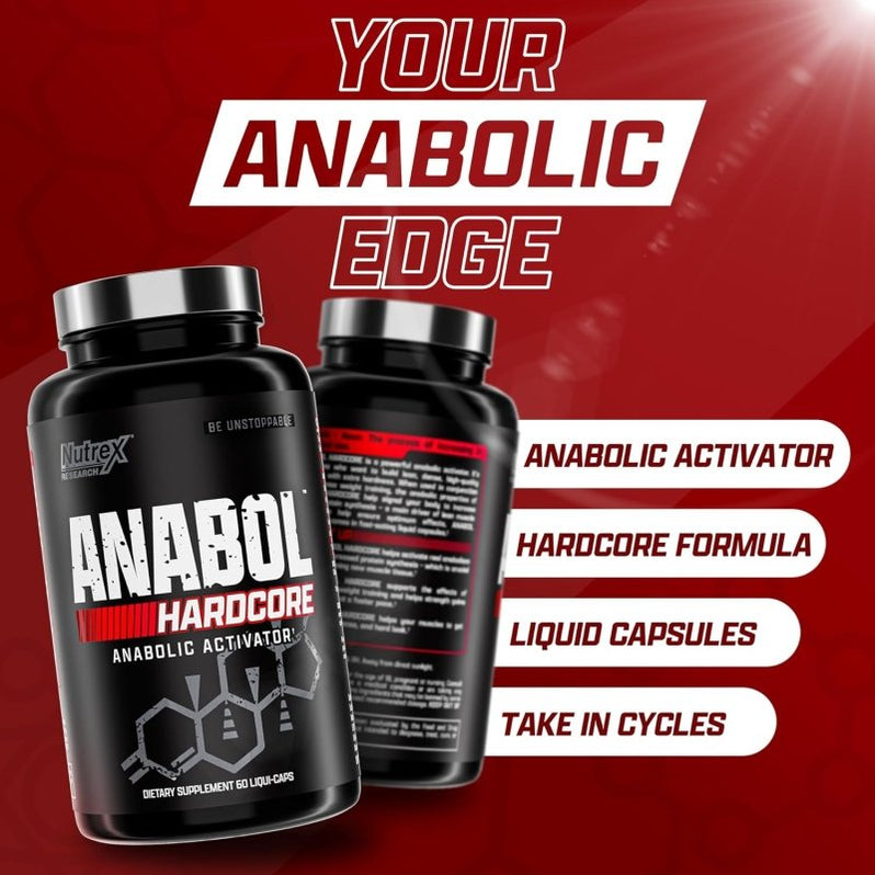 Nutrex Research Anabol Hardcore | Natural Anabolic Activator — Tiger ...