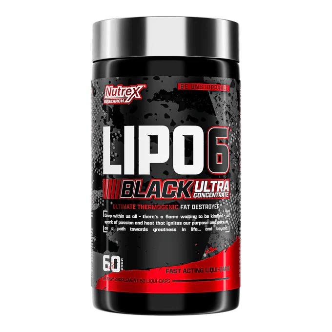 Nutrex Lipo 6 Black Ultra Concentrate | The Ultimate Thermogenic Fat ...