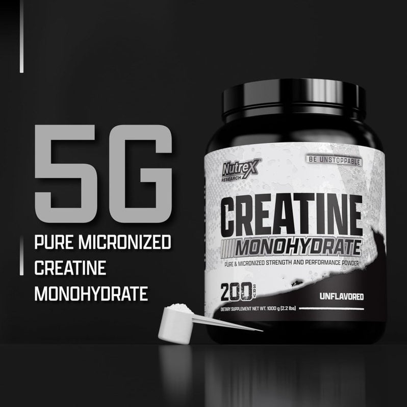 Nutrex Creatine Monohydrate Strength & Performance — Tiger Fitness