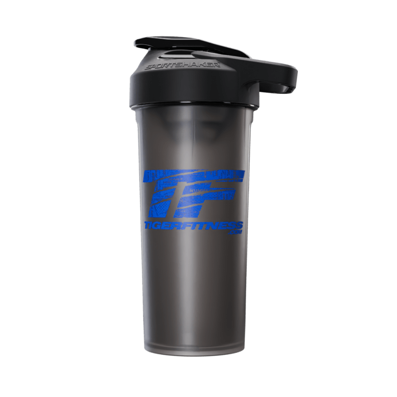 TF Grunge Thin Blue Line Sportshaker Bottle | Tiger Fitness