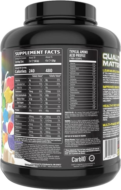 Major Mass | Lean Mass Gainer — Tiger Fitness