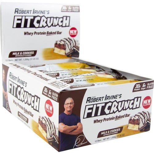 Chef Robert Irvine Fit Crunch Bars Box of 12 — Tiger Fitness