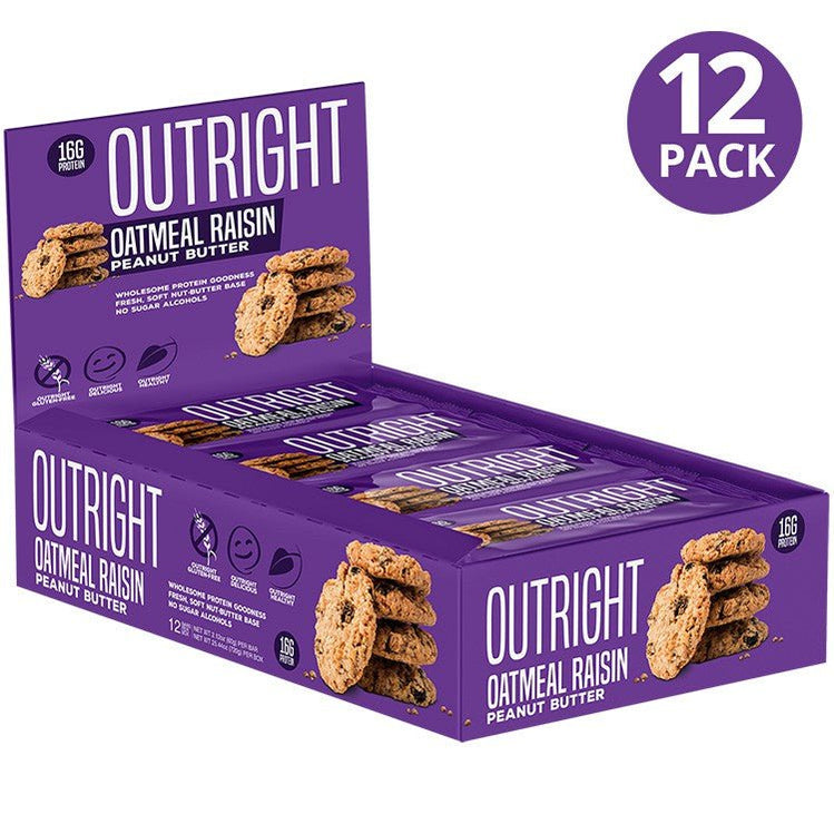 OUTRIGHT® Peanut Butter Bar | All Natural Protein Bar — Tiger Fitness