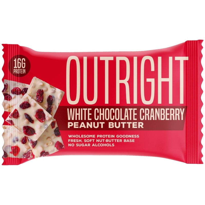 OUTRIGHT® Peanut Butter Bar | All Natural Protein Bar — Tiger Fitness