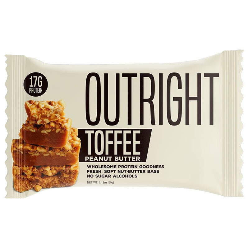 OUTRIGHT® Peanut Butter Bar | All Natural Protein Bar — Tiger Fitness