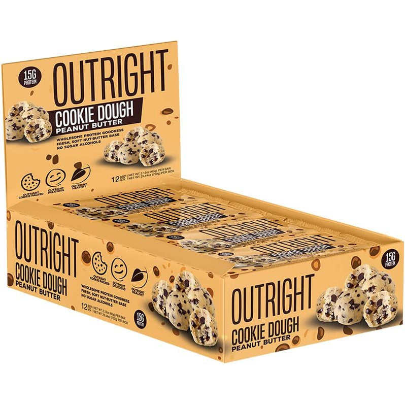 OUTRIGHT® Peanut Butter Bar | All Natural Protein Bar — Tiger Fitness